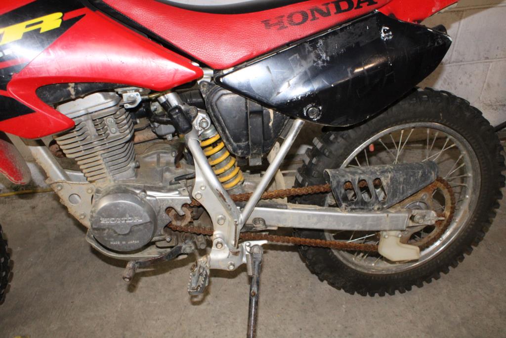 Honda XR100R Dirt Bike | Property Room