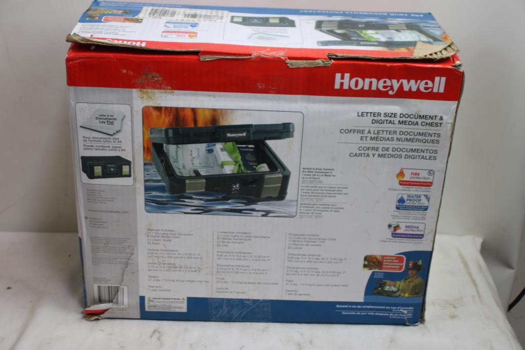 Honeywell, Letter Size Document & Digital Media Chest | Property Room