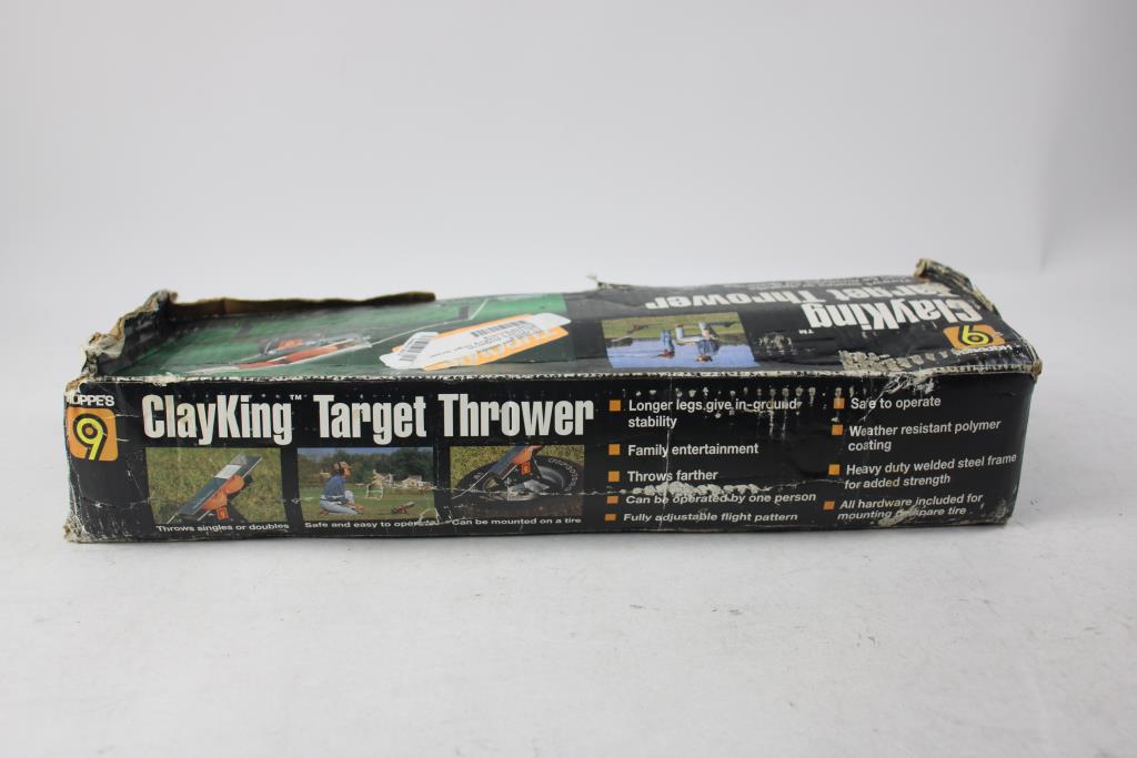 Hoppe's 9 Clay King Target Thrower Trap Skeet Launcher | Property Room