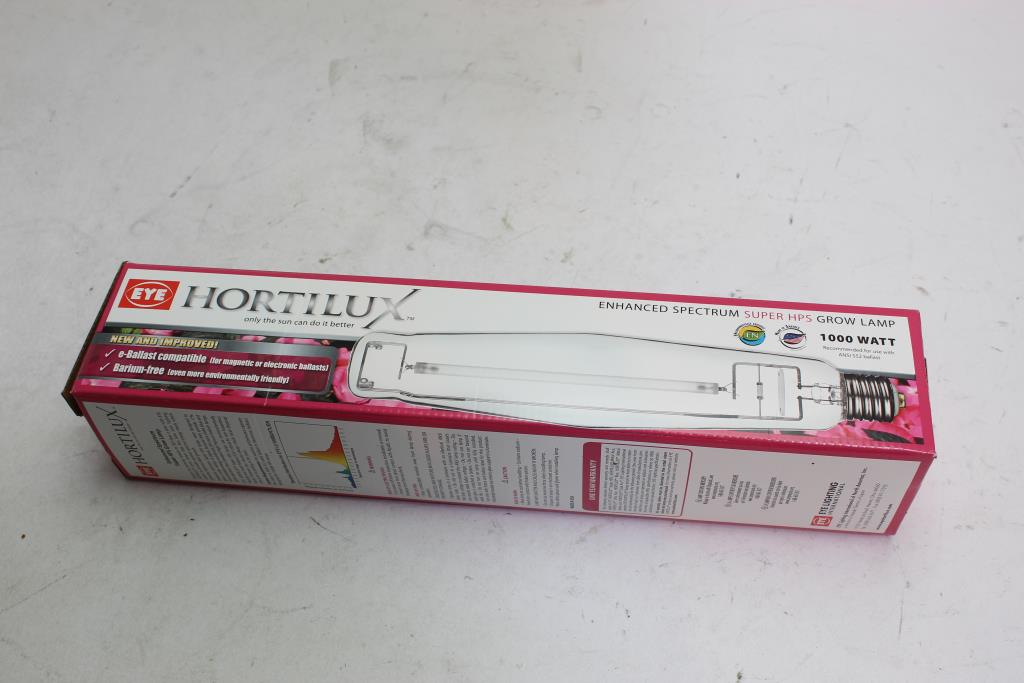 Hortilux 1000W Super Hps Grow Lamp 6 Pieces | Property Room
