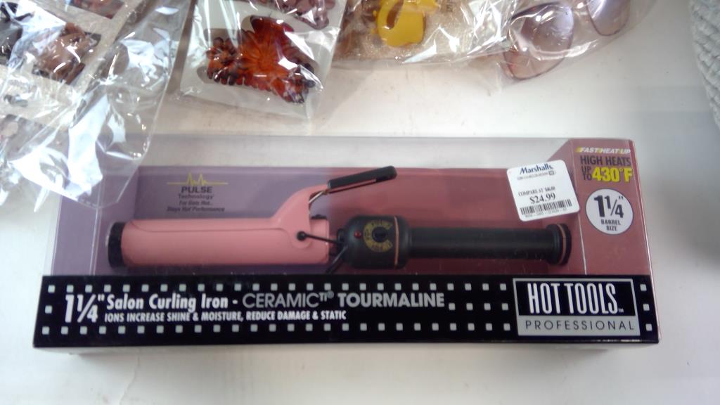 Hot Tools 1-1/4'' Curling Iron And More, 3+ Pieces | Property Room