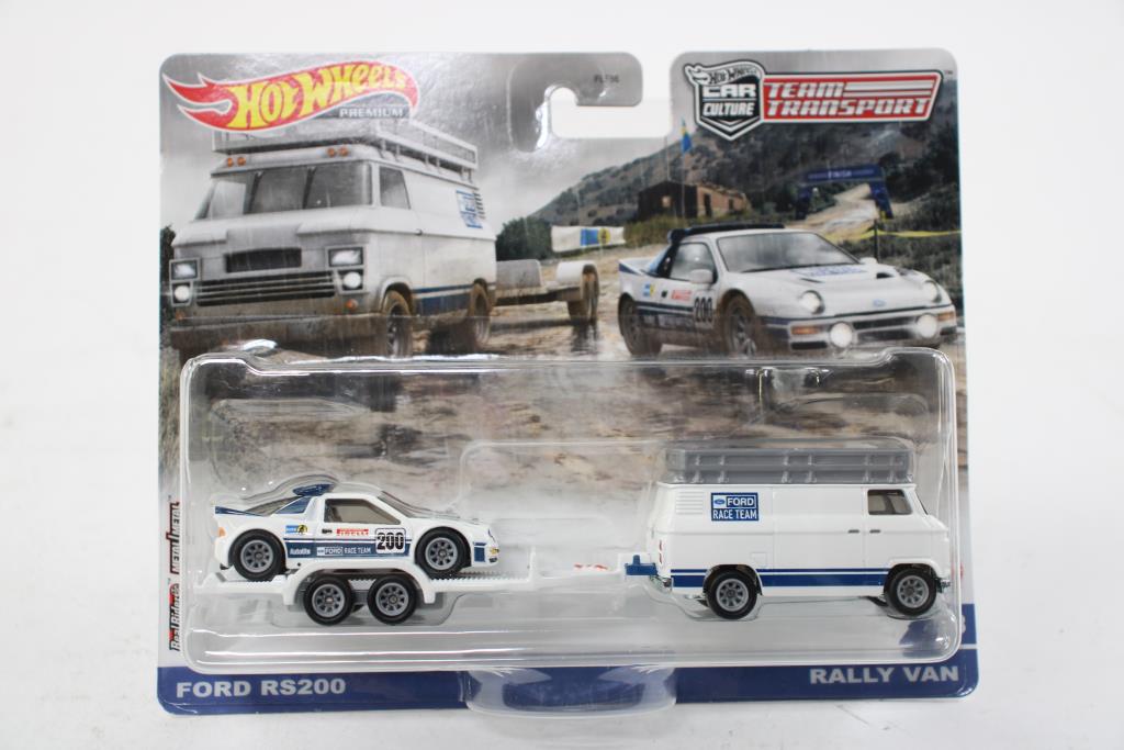 Hot Wheels Team Transport Ford RS200 Rally Van | Property Room