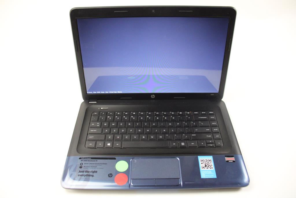 HP 2000 Notebook Laptop | Property Room