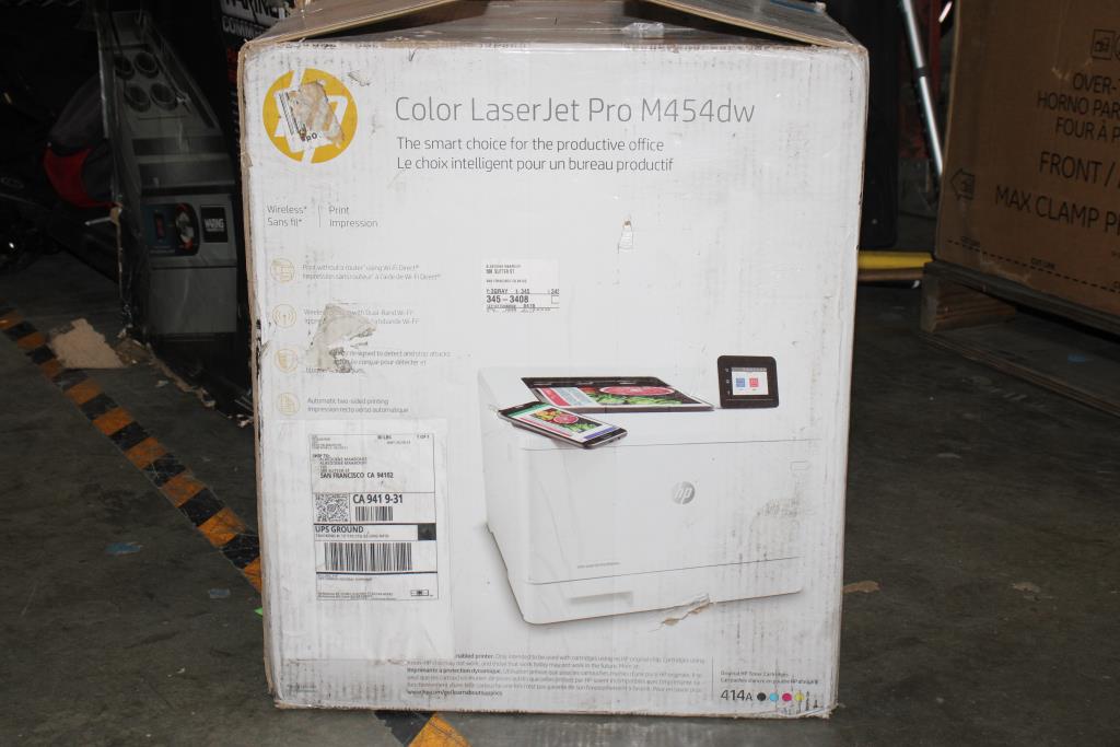 Hp Color LaserJet Pro M454 Printer | Property Room