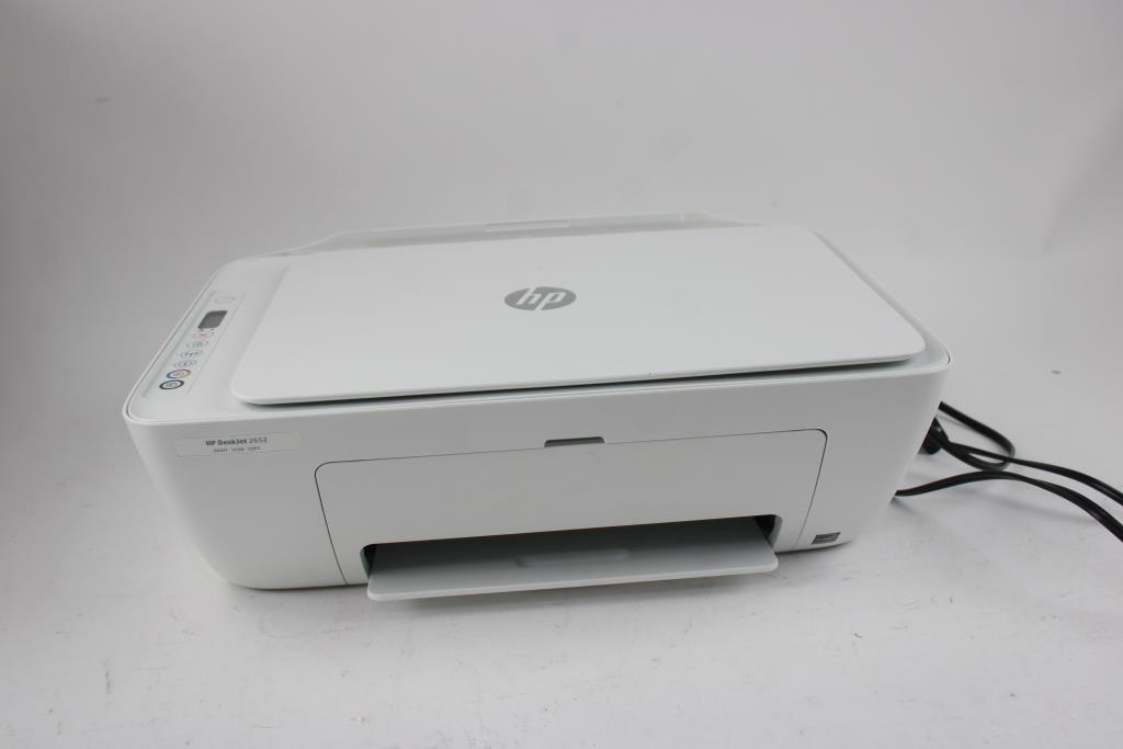 HP DeskJet 2652 Wireless Home Printing, White | Property Room