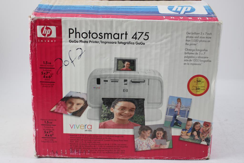HP GoGo Photo Printer Photosmart 475 | Property Room