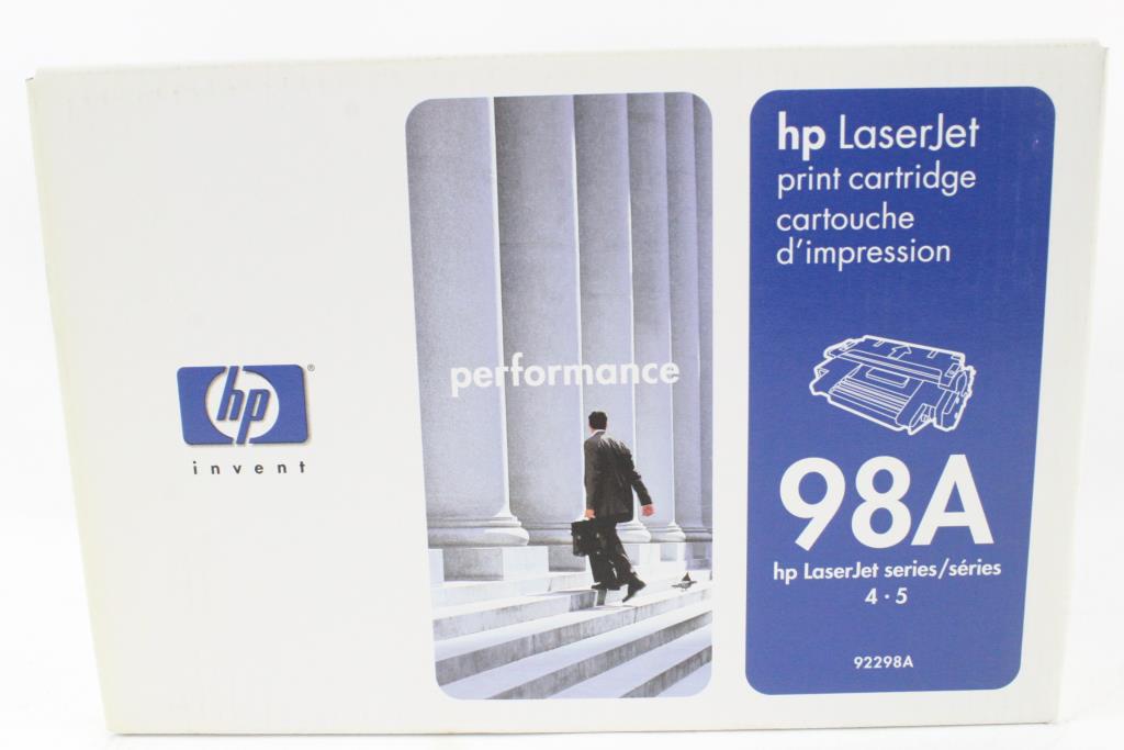 HP LaserJet Print Cartridge, 98A | Property Room