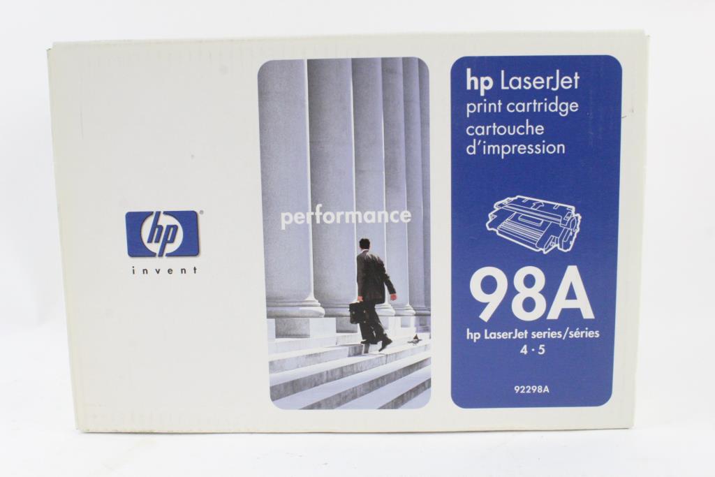 HP LaserJet Print Cartridge, 98A | Property Room