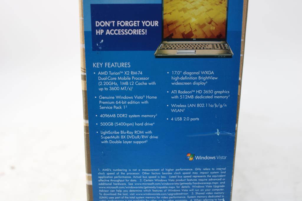 HP Pavilion Notebook Laptop, New In Box | Property Room