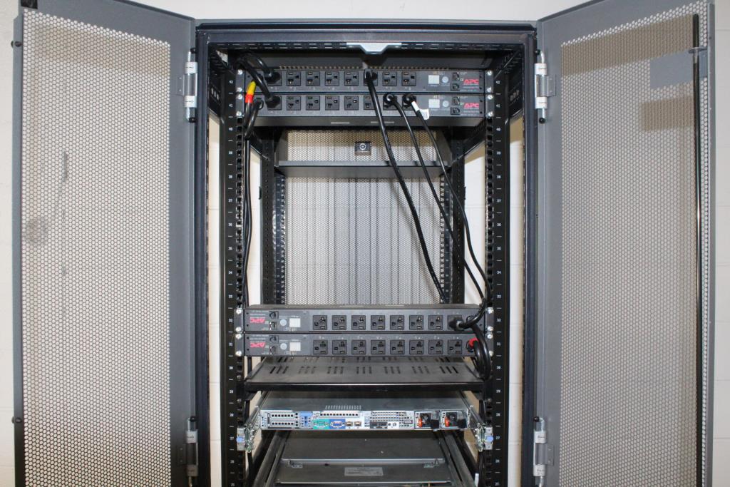H.P. Server Rack, With 7 Devices | Property Room