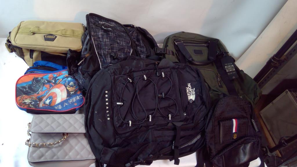 HSD Lunch Bag, Yorepek Travel Backpack, And More, 16 Pieces | Property Room