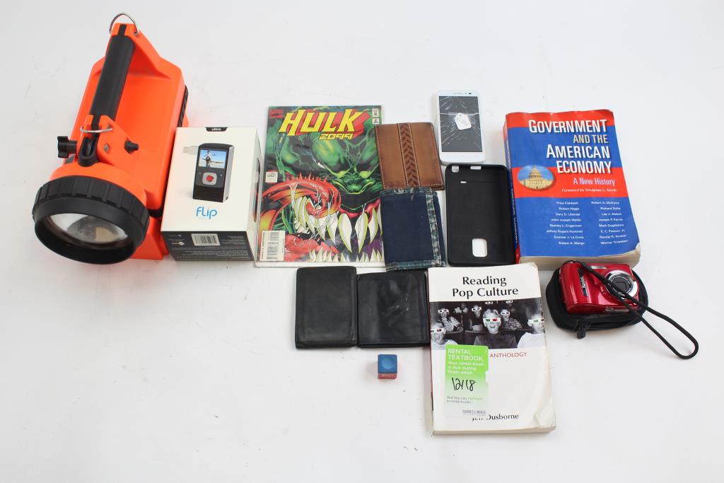 Hulk Comic, Wallets, Cameras, Flashlight, Android Phone And More ...