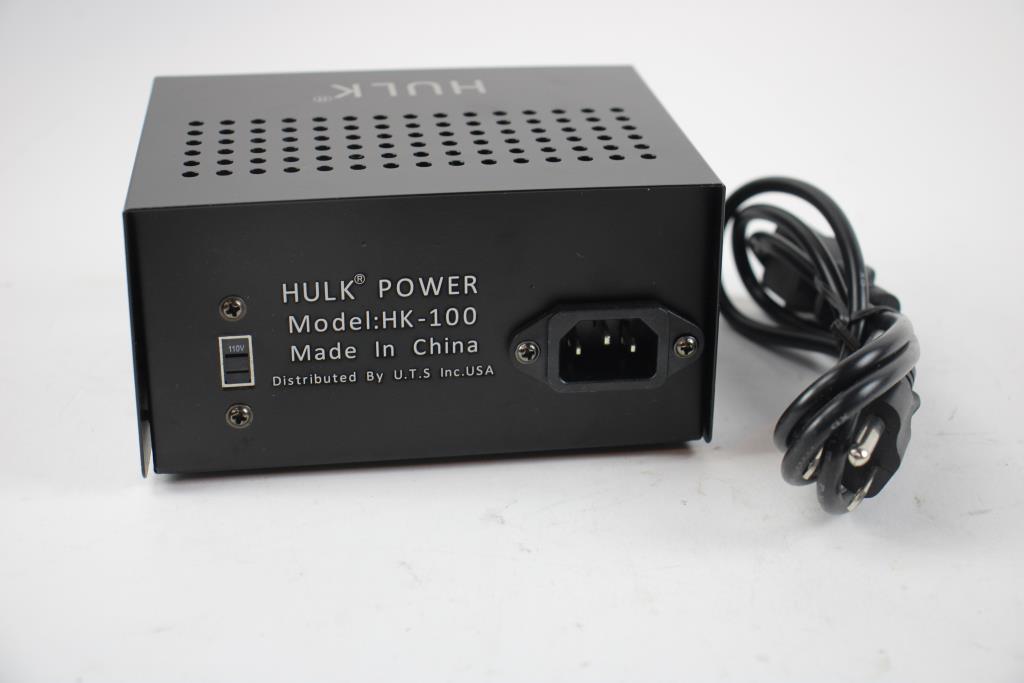 Hulk Lcd Dual Tattoo Power Supply Kit | Property Room