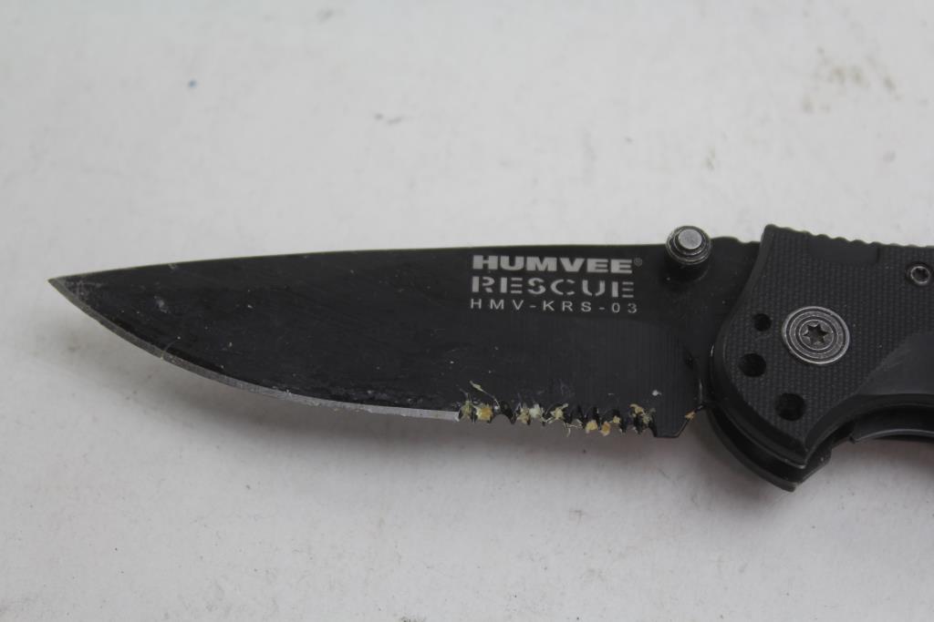 Humvee Rescue Folding Knife | Property Room