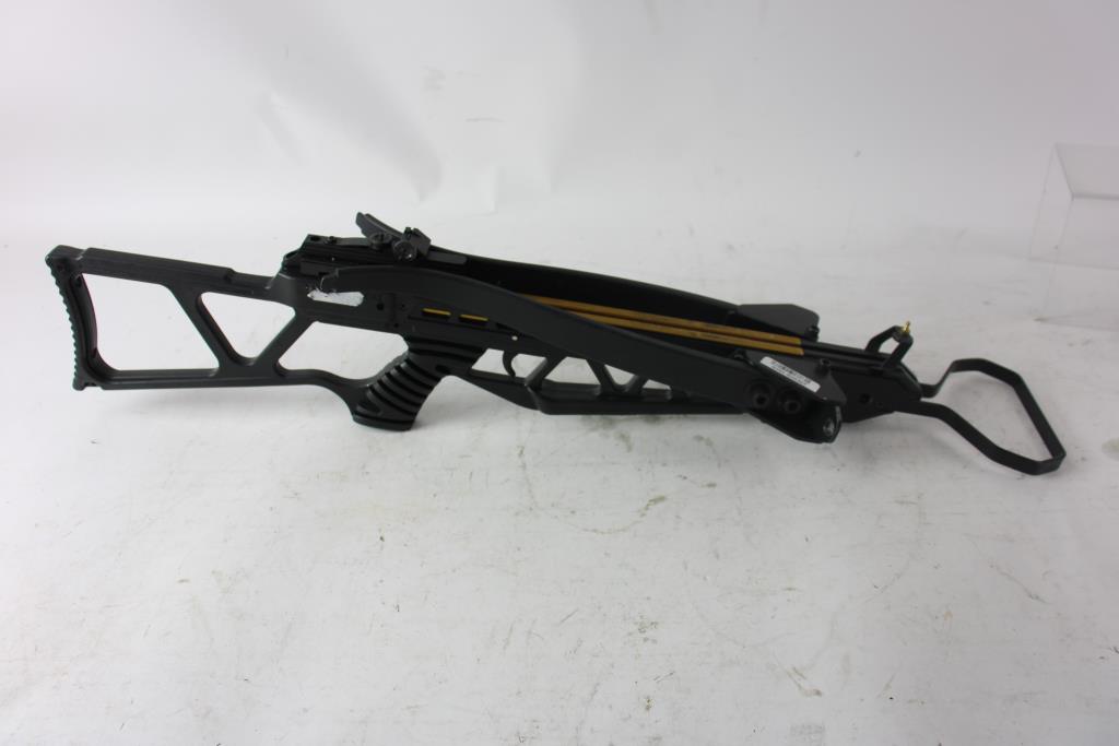 Hunting Crossbow, Black/Gold | Property Room