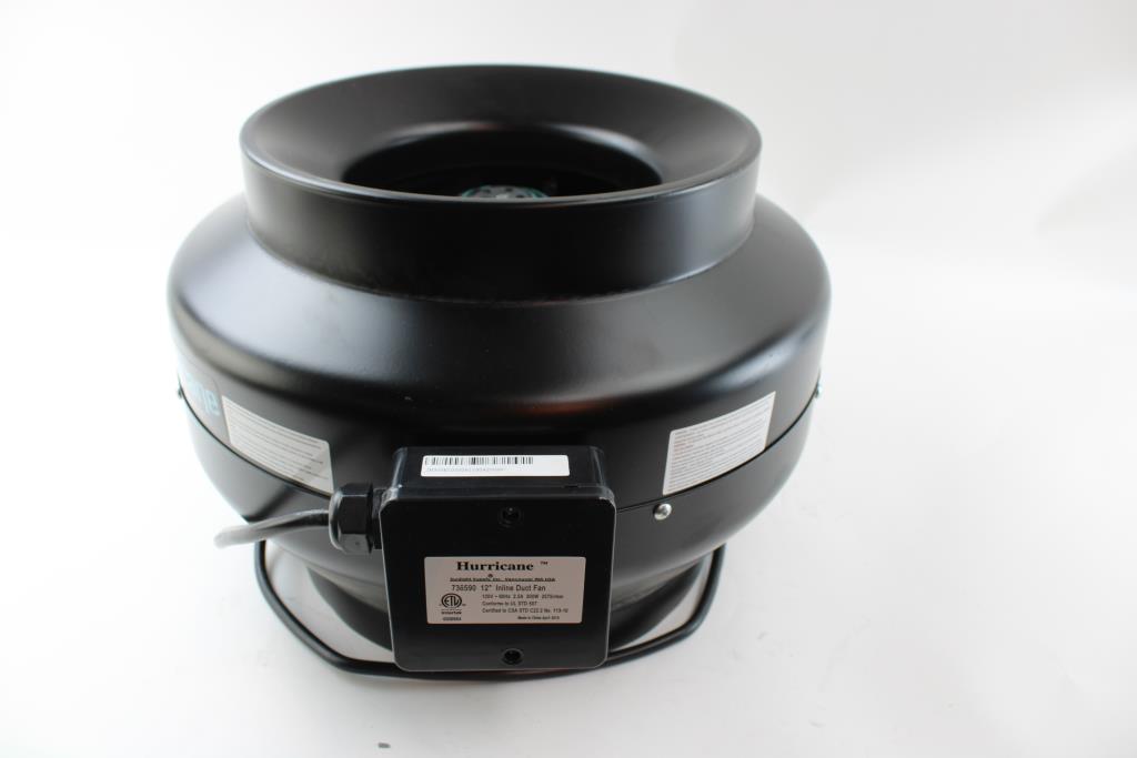 Hurricane 12" Inline Duct Fan | Property Room