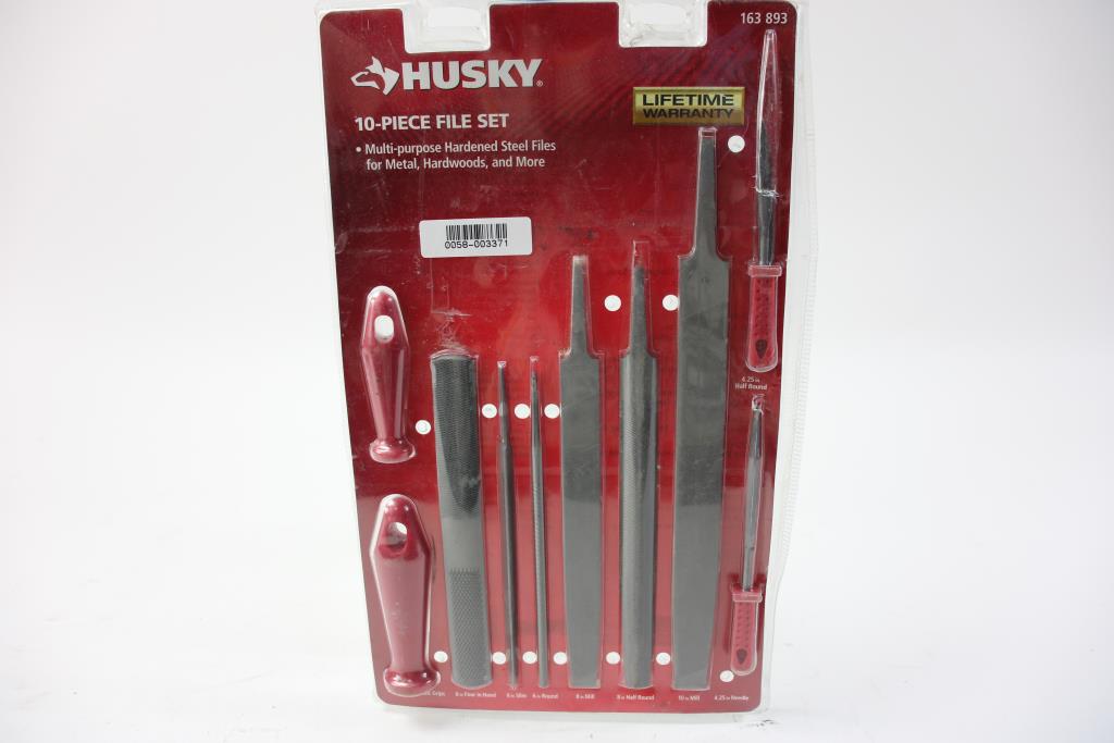 Husky 10-Piece File Set | Property Room