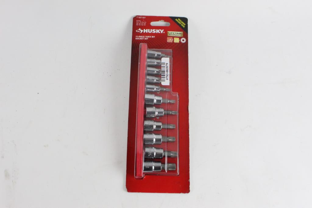 Husky 11-Piece Torx Bit Socket Set | Property Room