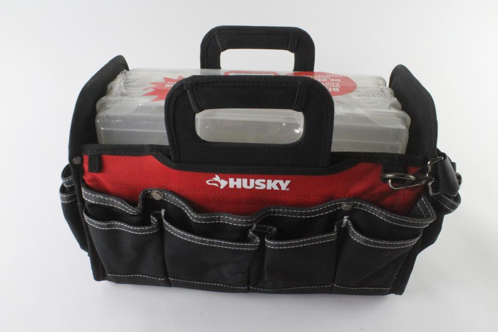 Husky 16" Pull-Up Handle Tool Bag | Property Room