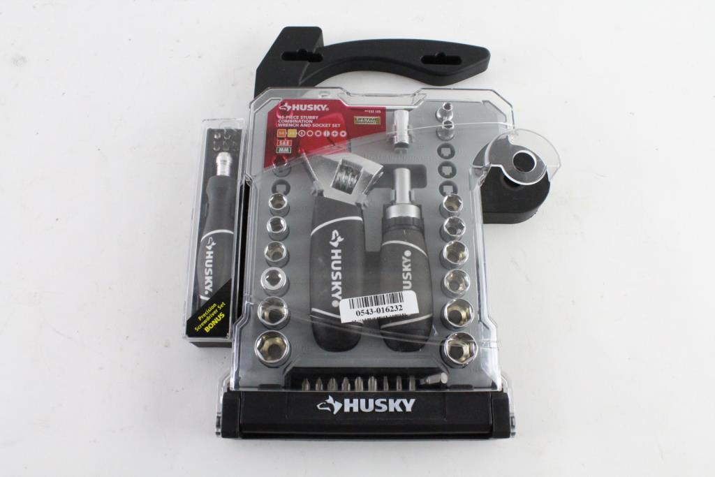 Husky 26- Piece Stubby Wrench And Socket Set | Property Room