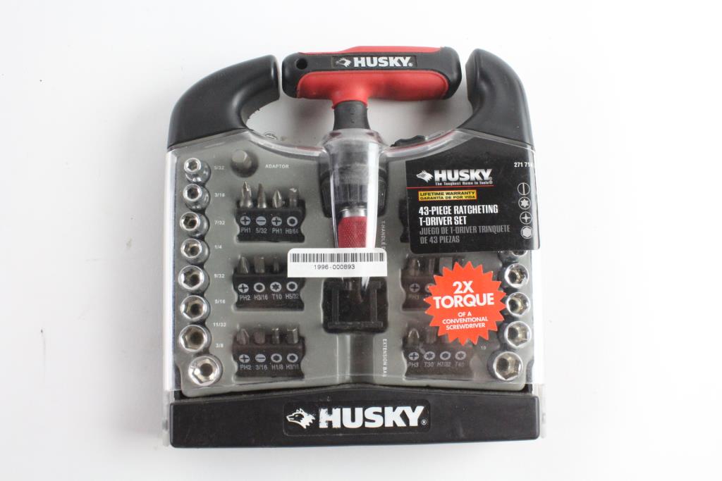 Husky 43-Piece Stubby Set, Missing Two Pieces | Property Room