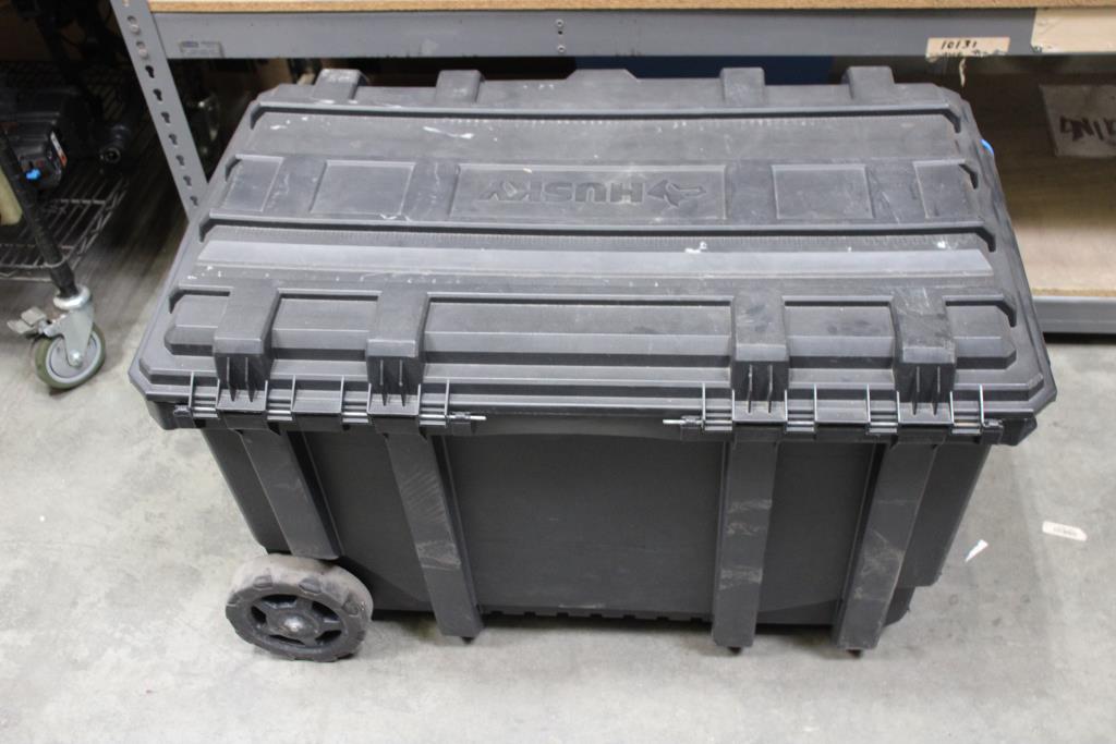 Husky 50 Gal Job Box Misc Item Inside | Property Room