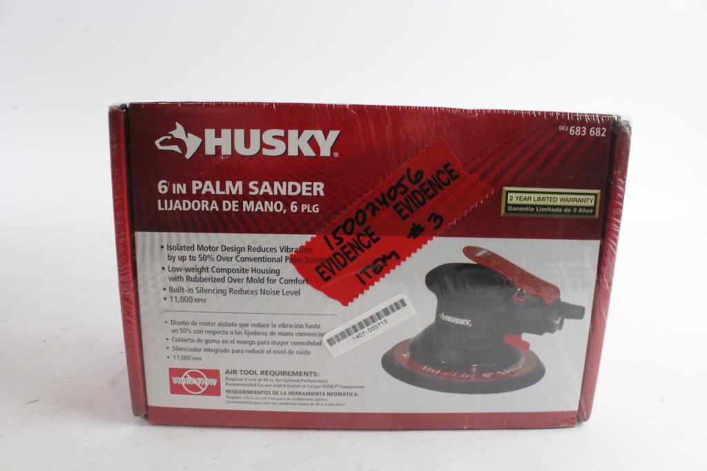 Husky Air 6" Palm Sander | Property Room