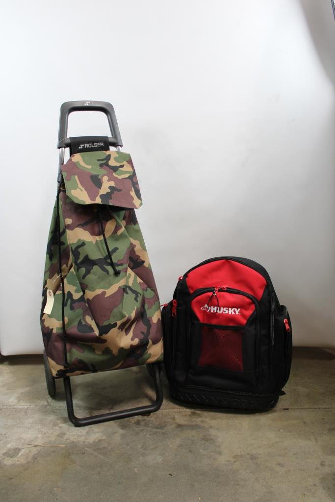 Husky And Rolser Bags 2 Pieces | Property Room