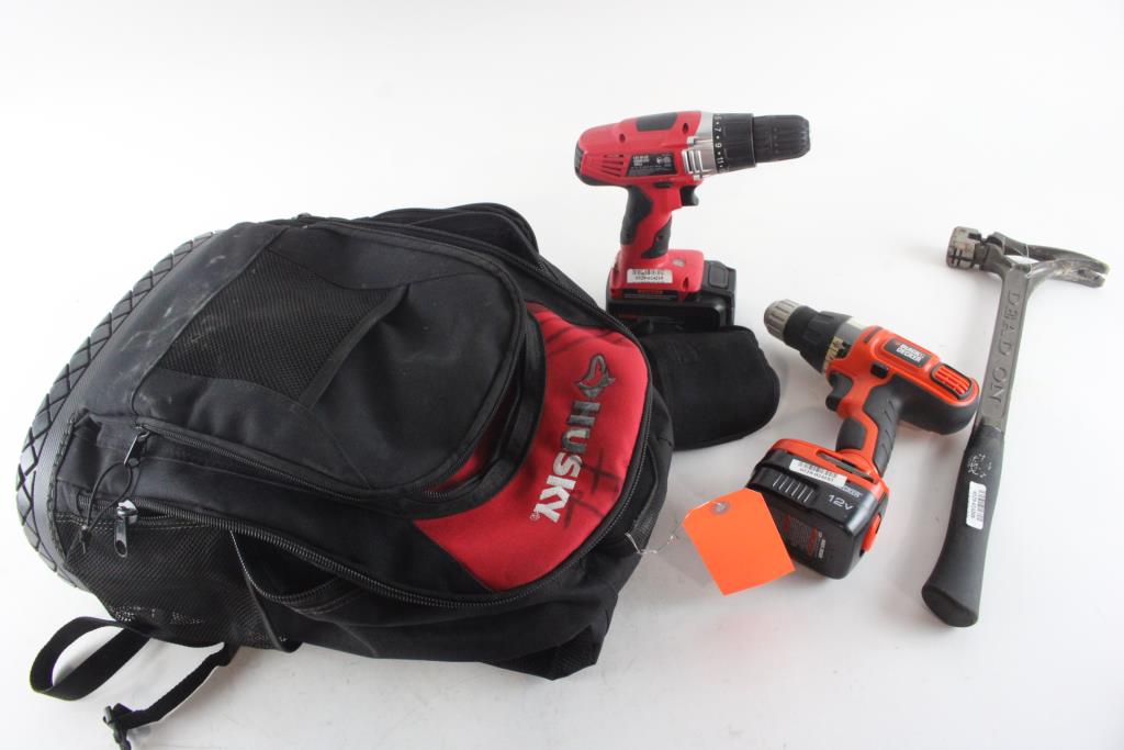 Husky Backpack With Tools And More, 3+ Pieces | Property Room