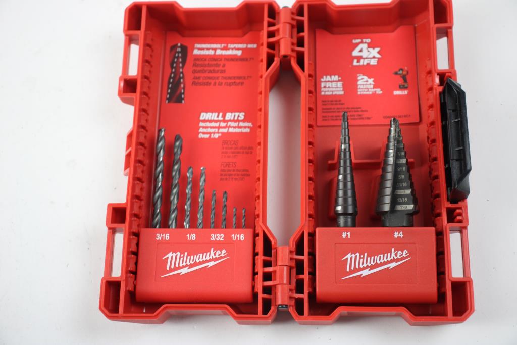 Husky Bag With Bit Kits, Grinding Wheel, And More | Property Room