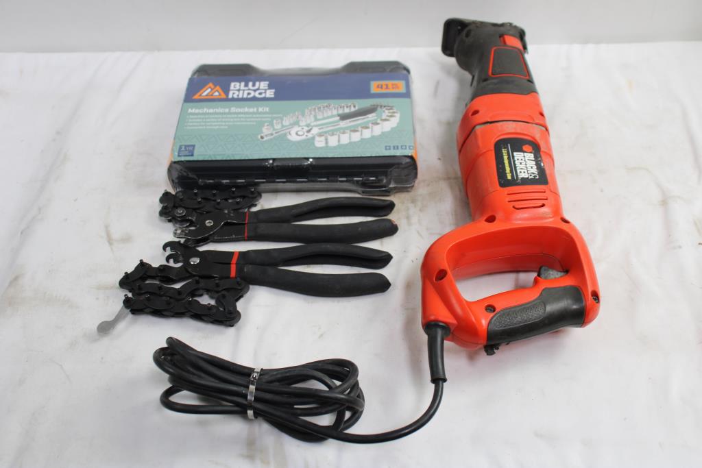 Husky, Blue Ridge, Black&decker, Socket Kit, Jack,reciprocating Saw ...