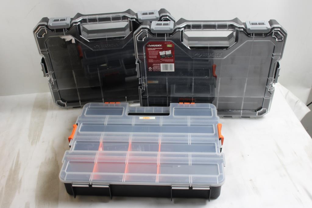 Husky, Hdx, Shallow Organizer Features, 5 Pieces | Property Room