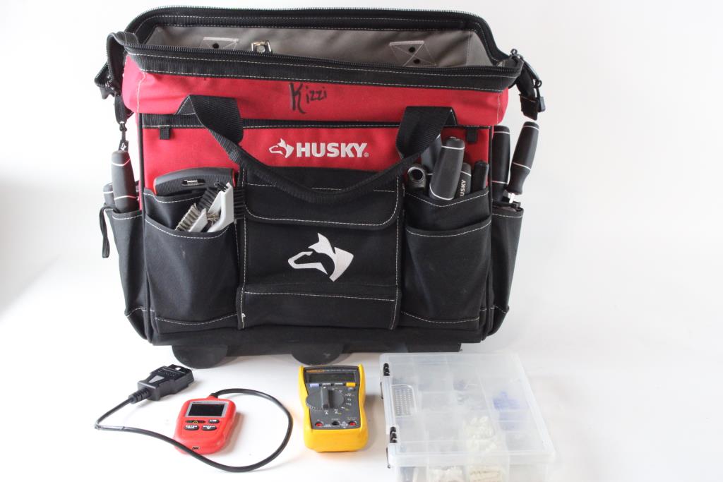 Husky Rolling Tool Bag, Fluke Multimeter And More | Property Room