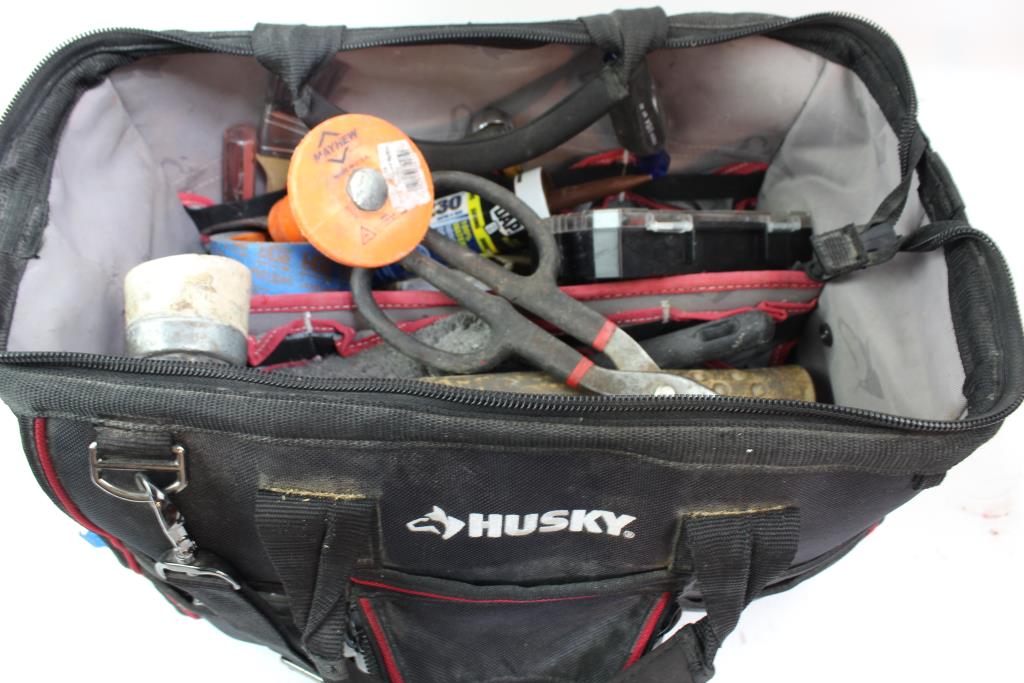 Husky Tool Bag, Pry Bar, Sledge Mallet, Shear And More: Vaughan: 10 ...
