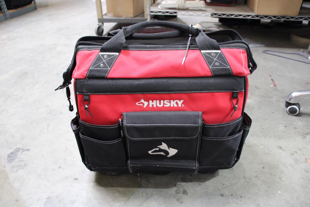 Husky Tool Bag With Wire Cutters, Plieres And More 15+ Pieces ...