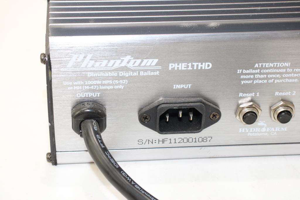 Hydrofarm Phantom Digital Ballast | Property Room