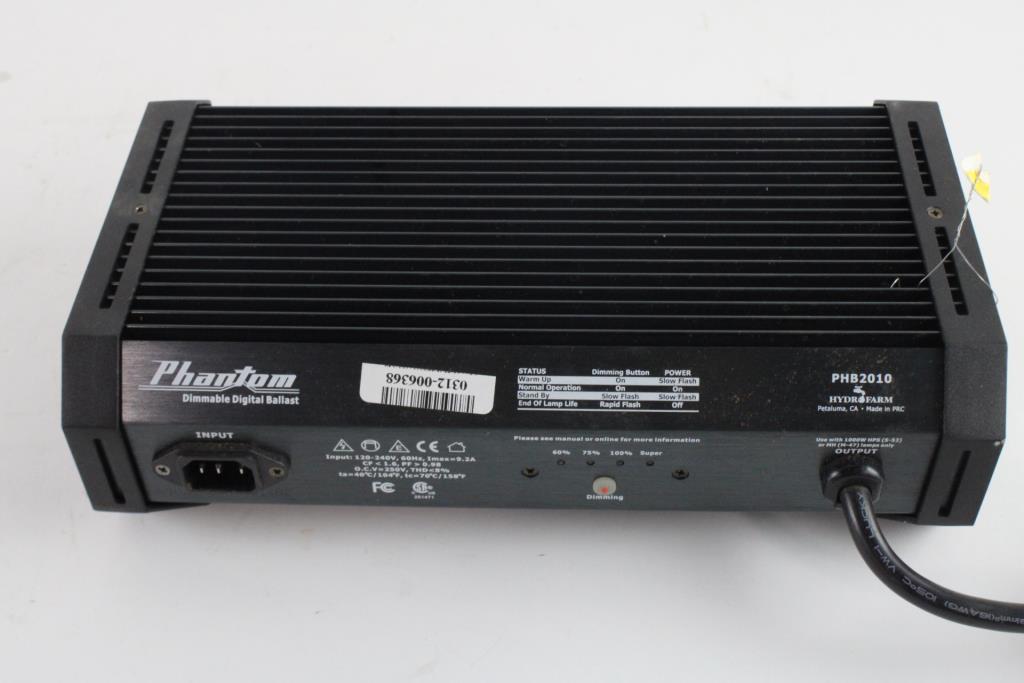 HydroFarm Phantom Digital Ballast | Property Room