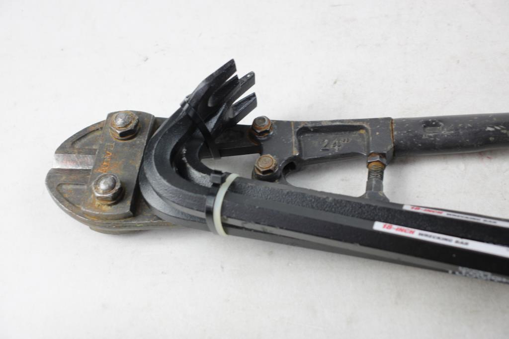 Hyper Tough Crowbar And Anvil Fence Cutter | Property Room