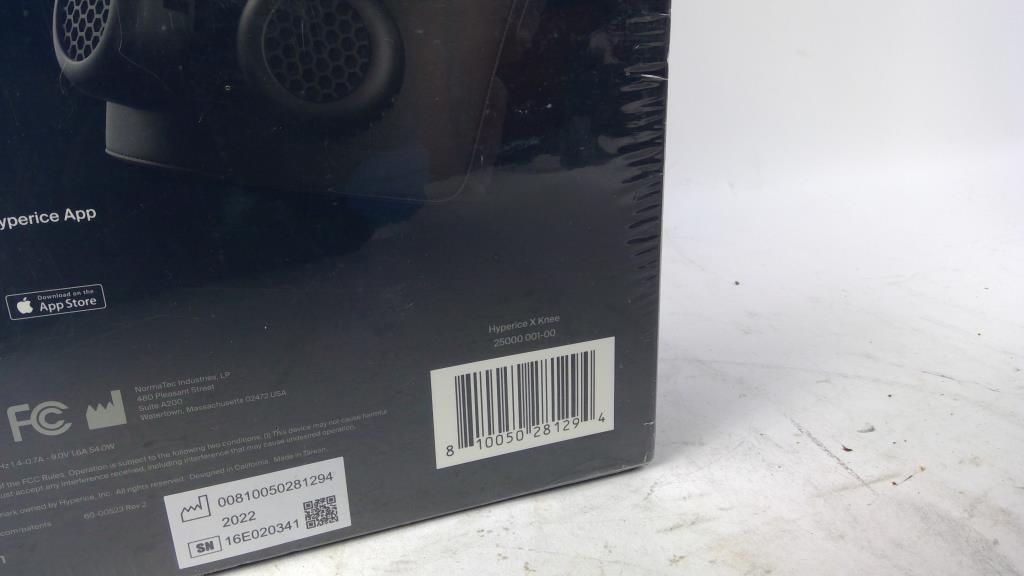 Hyperice X Knee Contrast Therapy Device, 25000 001-00 | Property Room