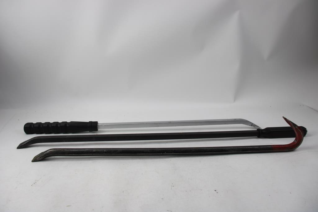HyperTough 36" Pry Bar Tool, Matco Hacksaw, Husky 20 Oz. Hammer, And ...