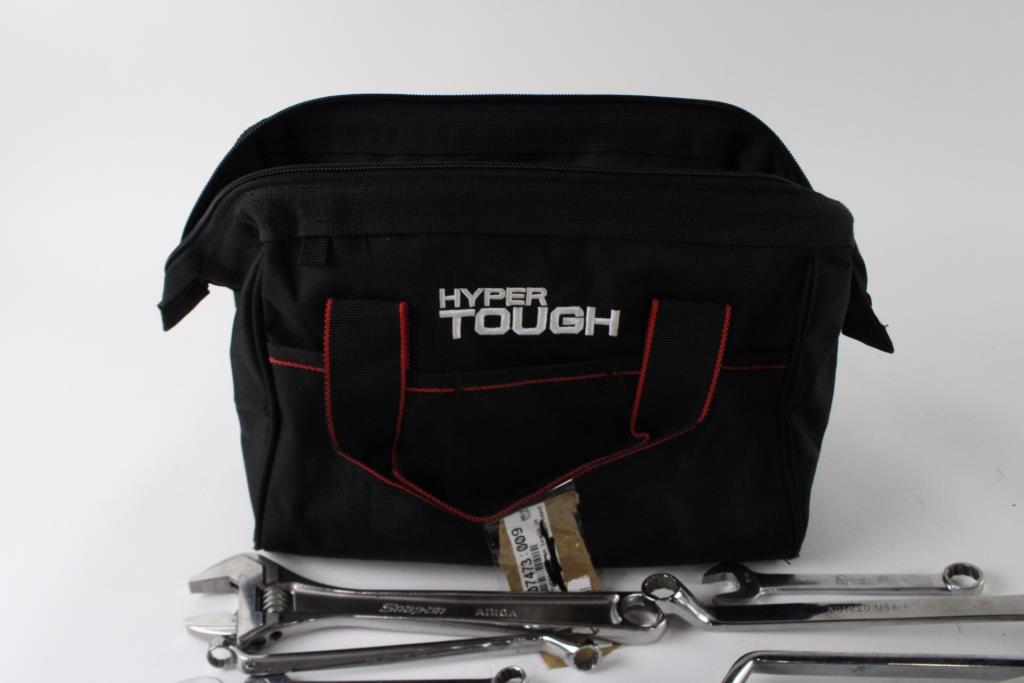 Hyper-tough Small Toolbag With Wrench Set, 10+ Pieces | Property Room