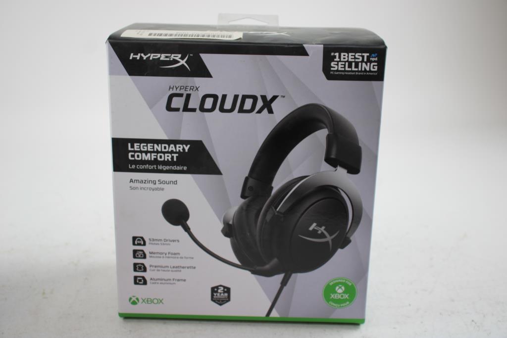 HyperX CloudX XBOX Gaming Headset, 4P5H8AA | Property Room