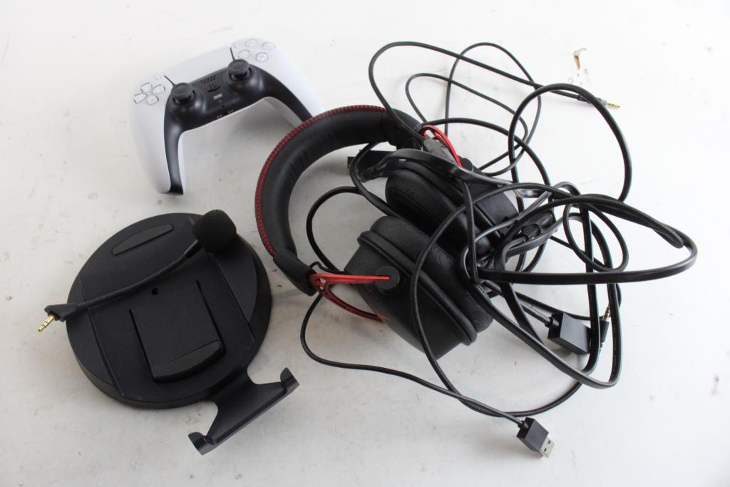 HyperX Headset, PS5 Controller & More, 3+ Pieces | Property Room