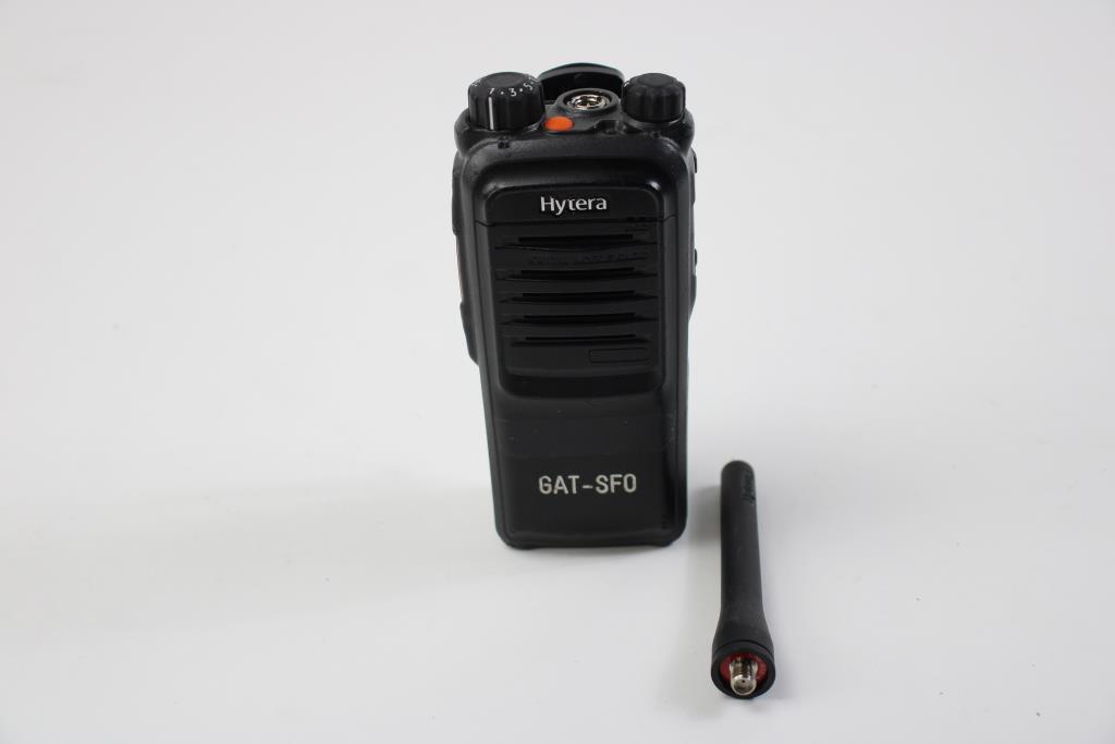 Hytera PD7021 DMR Digital Commercial Portable Radio UHF | Property Room