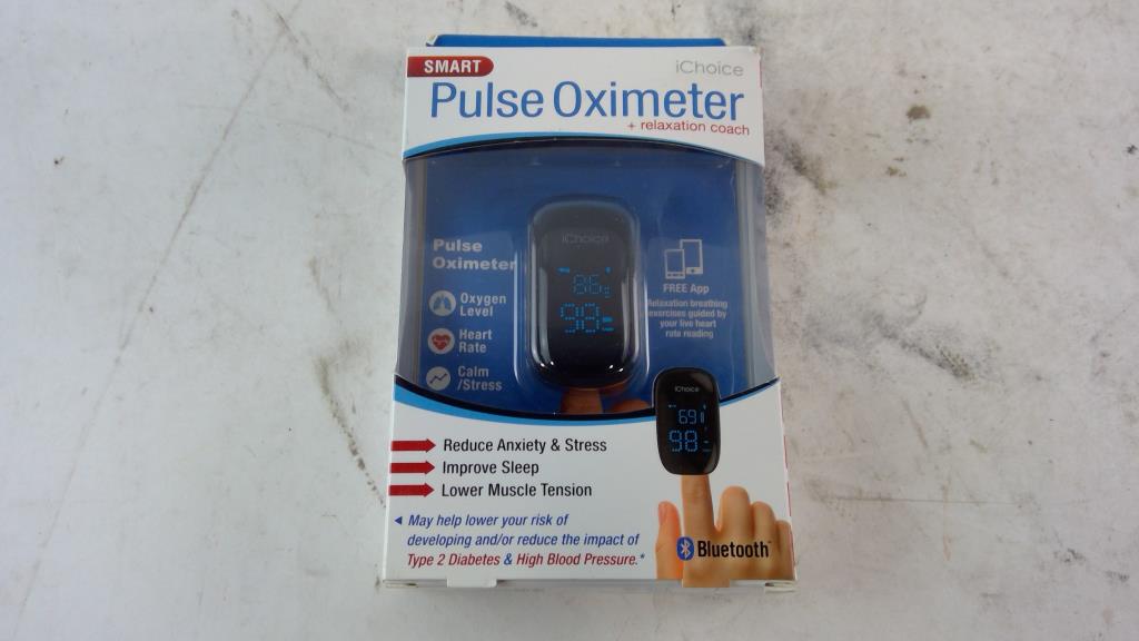 Ichoice Pulse Oximeter + Relaxation Coach | Property Room