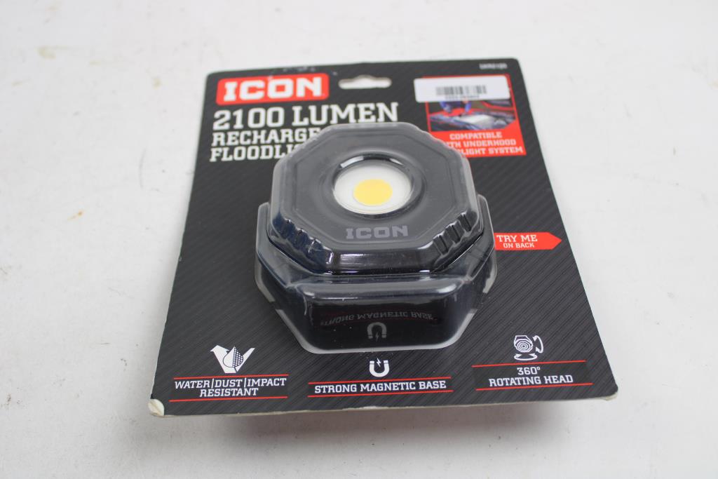 ICON 2100 Lumen Rechargeable Floodlight | Property Room
