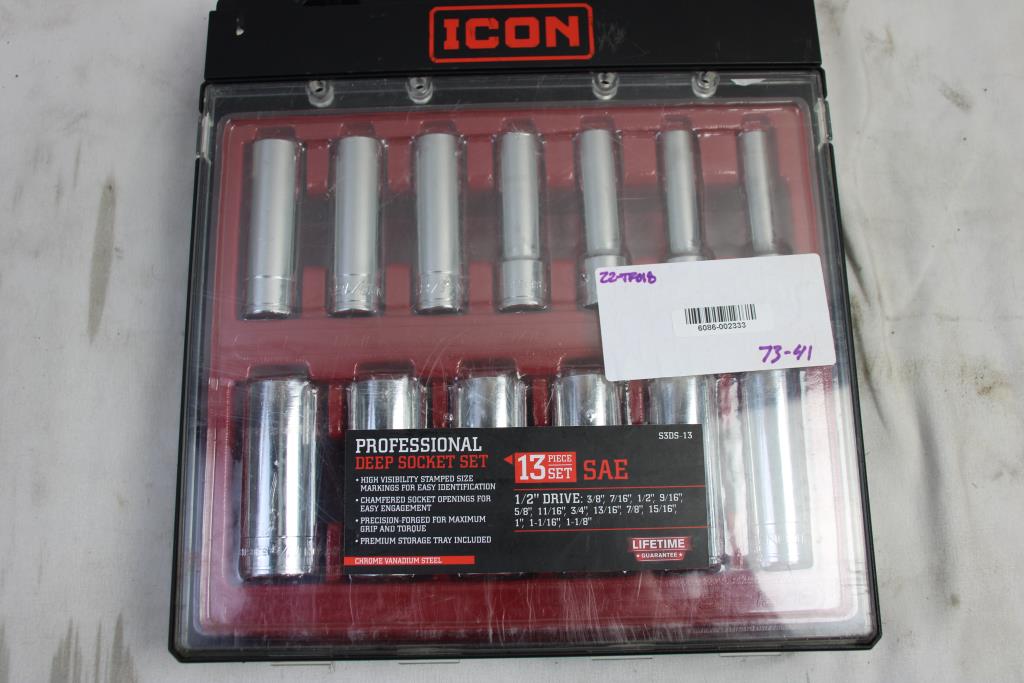 Icon Deep Socket Set | Property Room