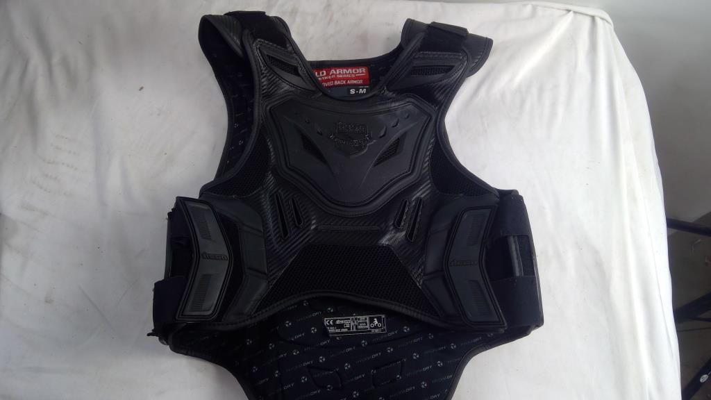 Icon Field Armor Stryker Series Motorcycle Vest, Size S-M, Black ...