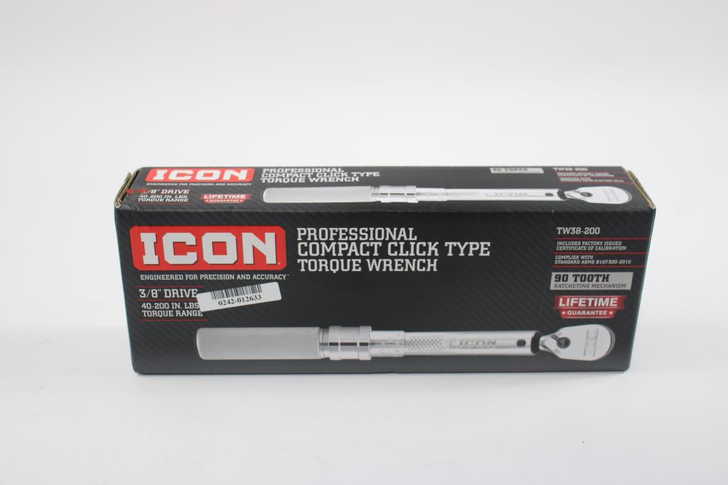 Icon Professional Compact Click Type Torque Wrench | Property Room
