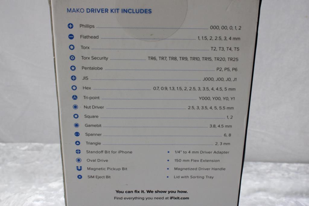 Ifixit Mako Precision Bit Sit | Property Room